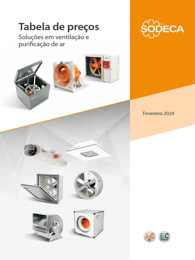 SODECA Tabela Precos 2024 PT | Download grátis PDF | Economias