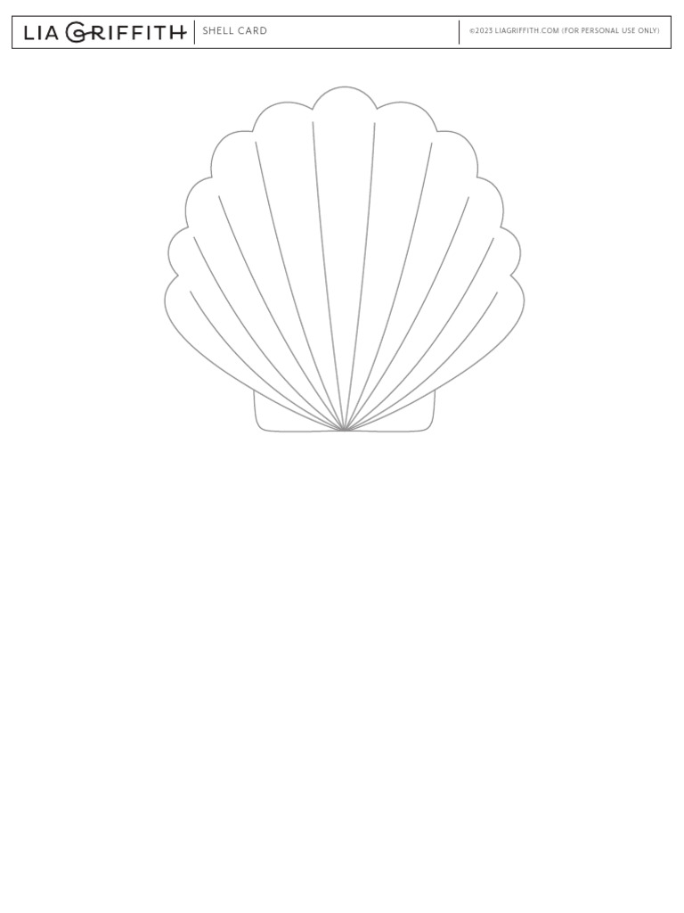 Colored Paper Shell Cards | PDF