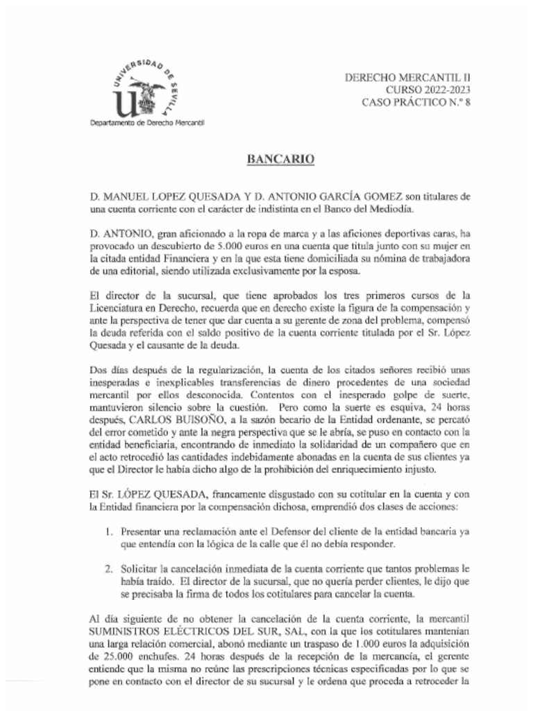 05 Casos Prácticos Segundo Parcial DM II | PDF