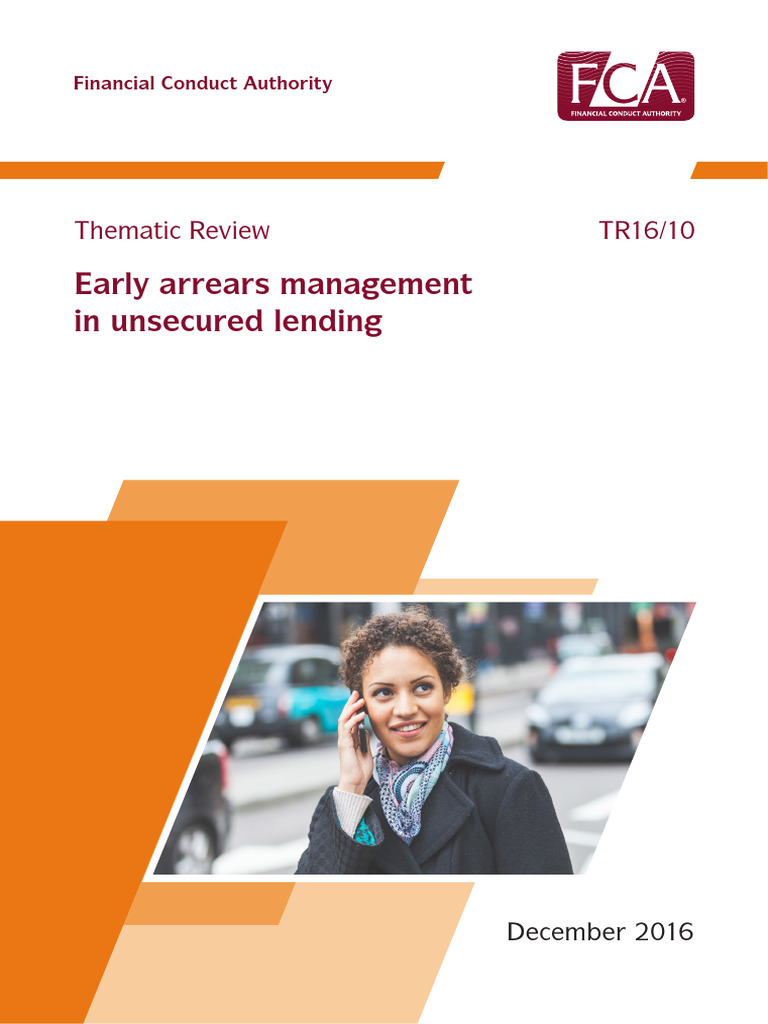 Early Arrears Management in Unsecured Lending | PDF | Credit | Finance ...
