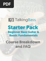 The Bass Guitar Resource Book | PDF | Minor Scale | Scale (Music)
