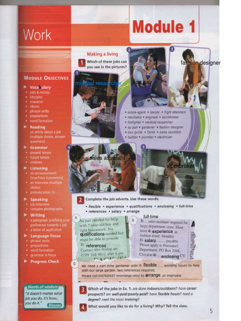 On Screen B2+ Unit 1 | PDF