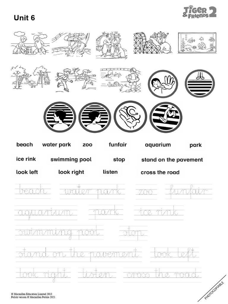 Tiger&Friends 2 - TRF - Unit 6 - DIY - Bank | PDF