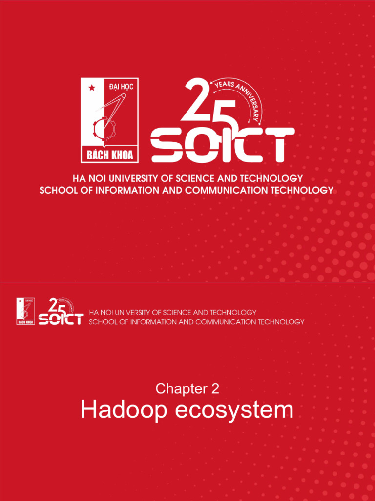 2 Hadoop Ecosystem Pdf Apache Hadoop Map Reduce