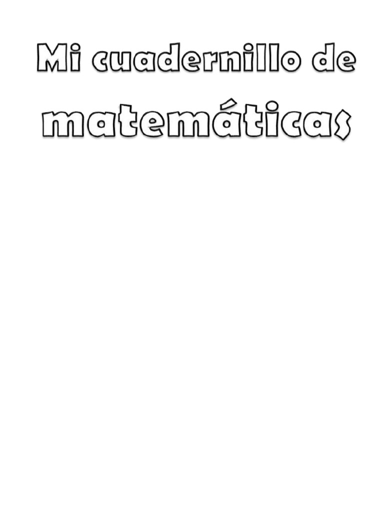 Cuadernillo de Repaso de Matematicas y Español | PDF