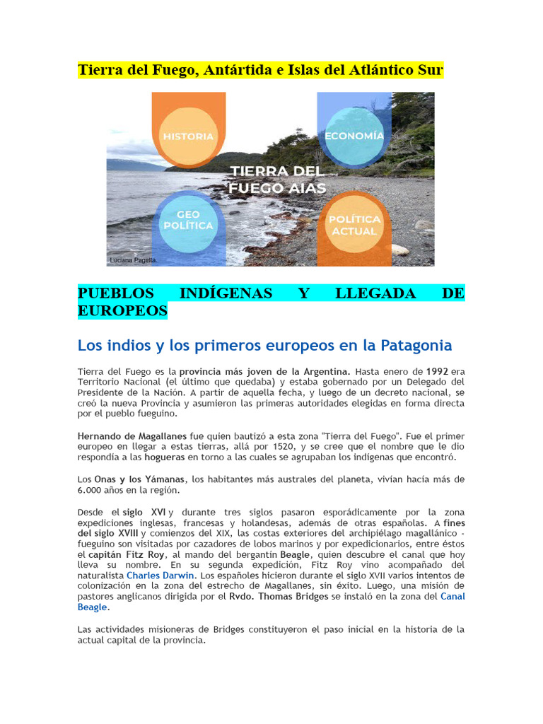 Tierra del Fuego | PDF