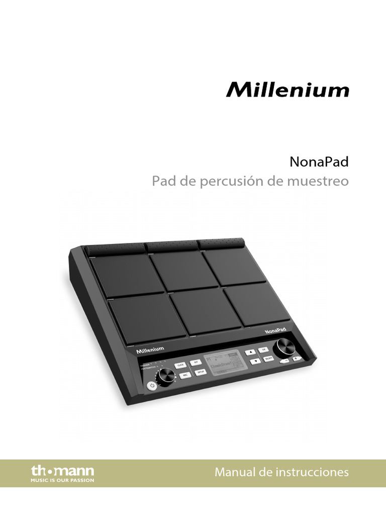 Manual Nano Pad | PDF | Sonido | Auriculares