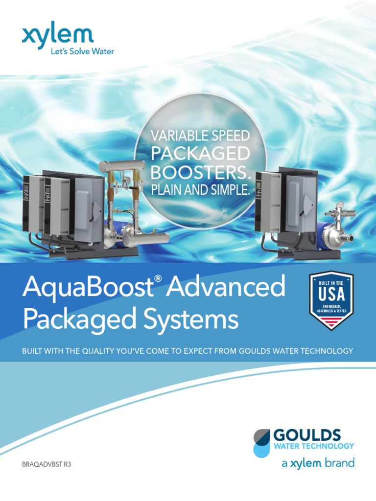 Aquaboost 8 Pager Brochure Braqadvbst r3 Web 1 | PDF | Pump | Valve
