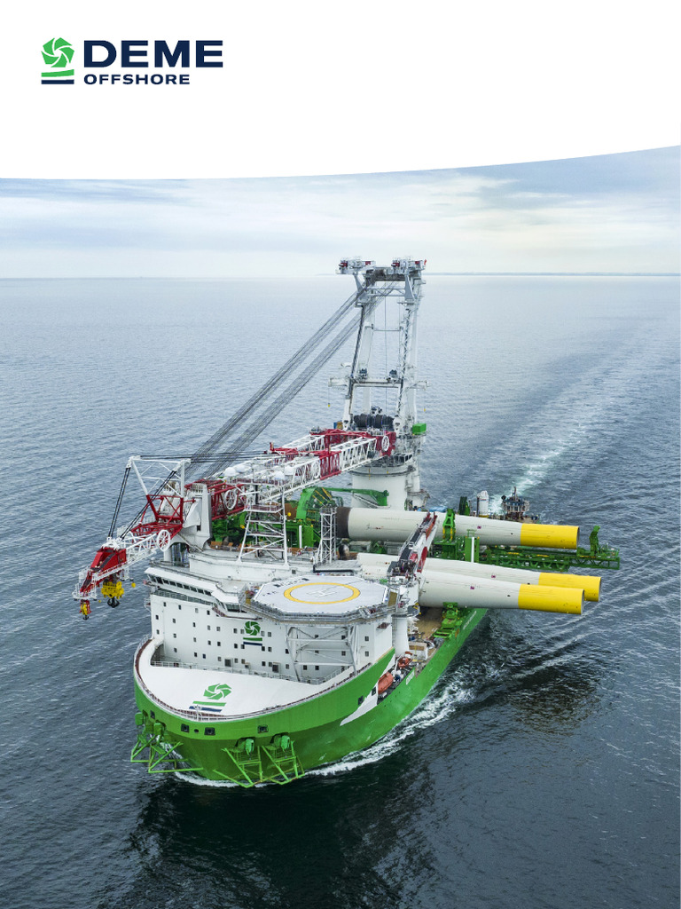 DEME Offshore Brochure - 2022 | PDF | Offshore Wind Power | Wind Farm