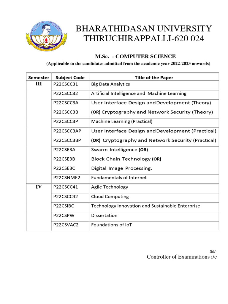 MSC-COMPUTER-SCIENCE | PDF