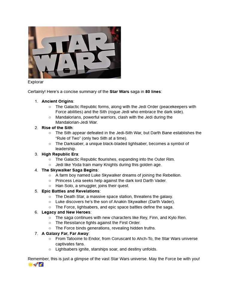 star wars lore | PDF | Jedi | Luke Skywalker