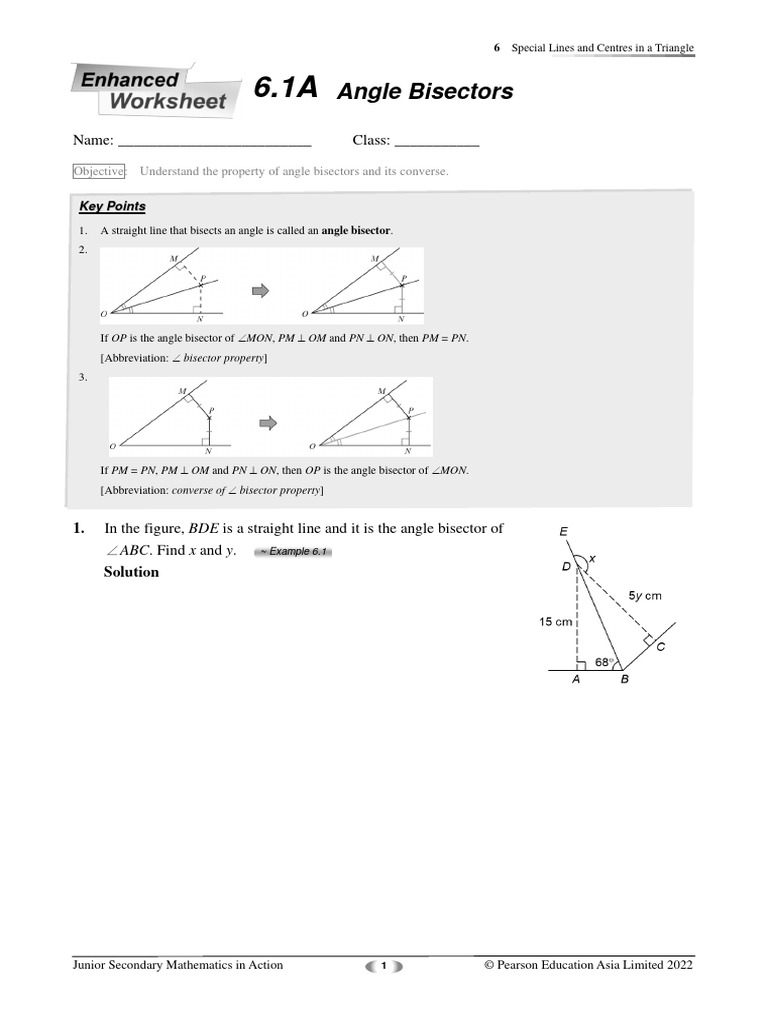 EnhancedWS 6 | PDF | Triangle | Euclidean Plane Geometry
