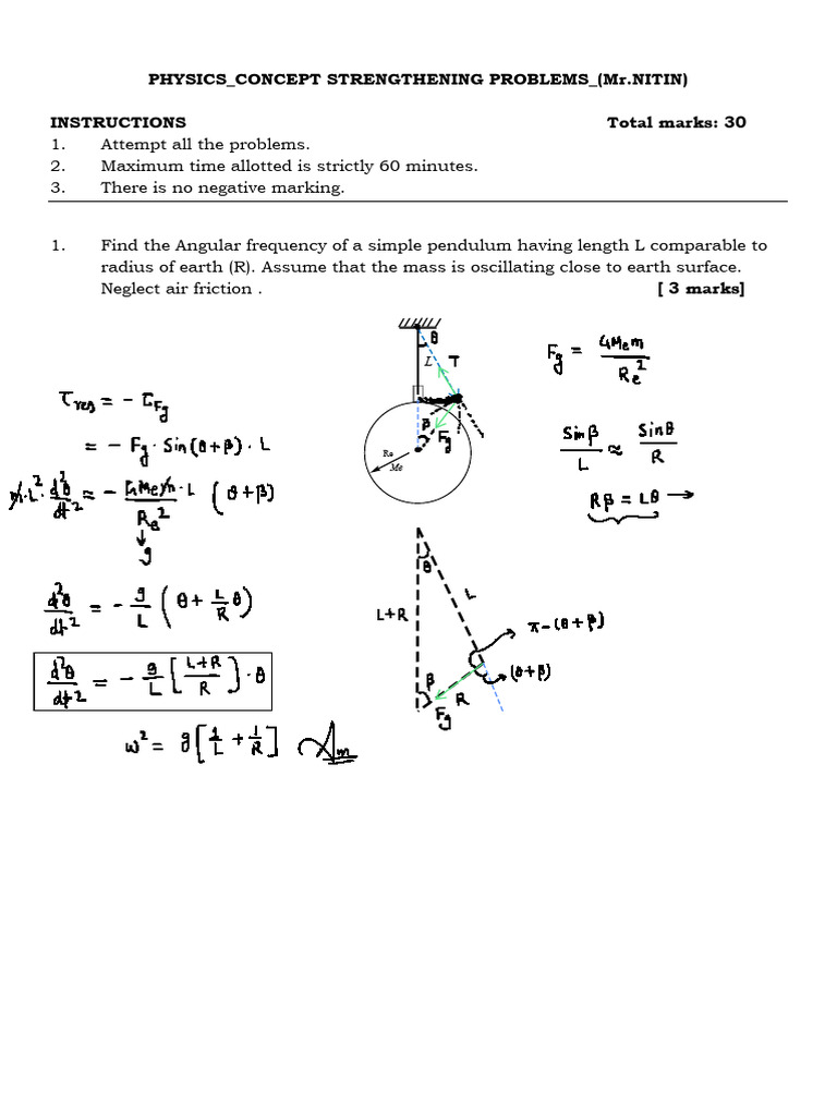 Insp Champs Jee Adv 2024 - CSP2 | PDF | Photoelectric Effect | Acceleration