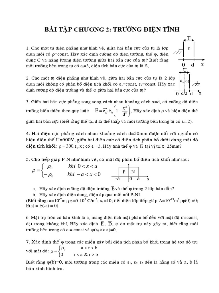Bai Tap Chuong 2 | PDF