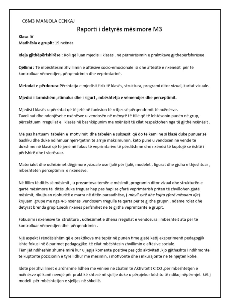 Detyra Moduli III | PDF