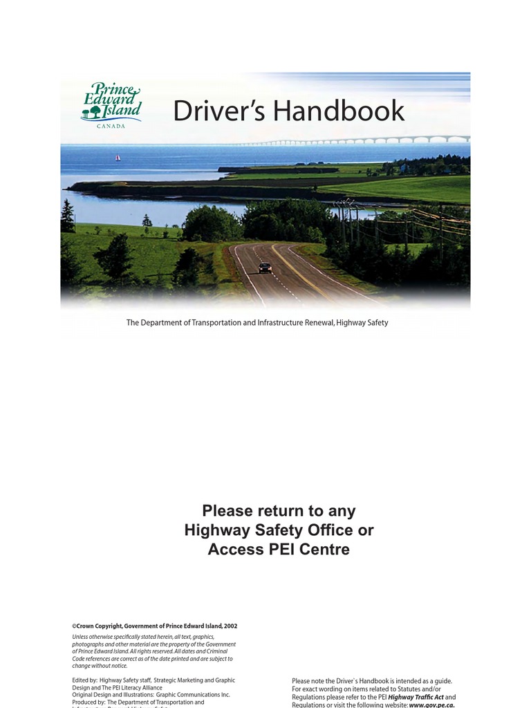 Drivers Handbook | PDF