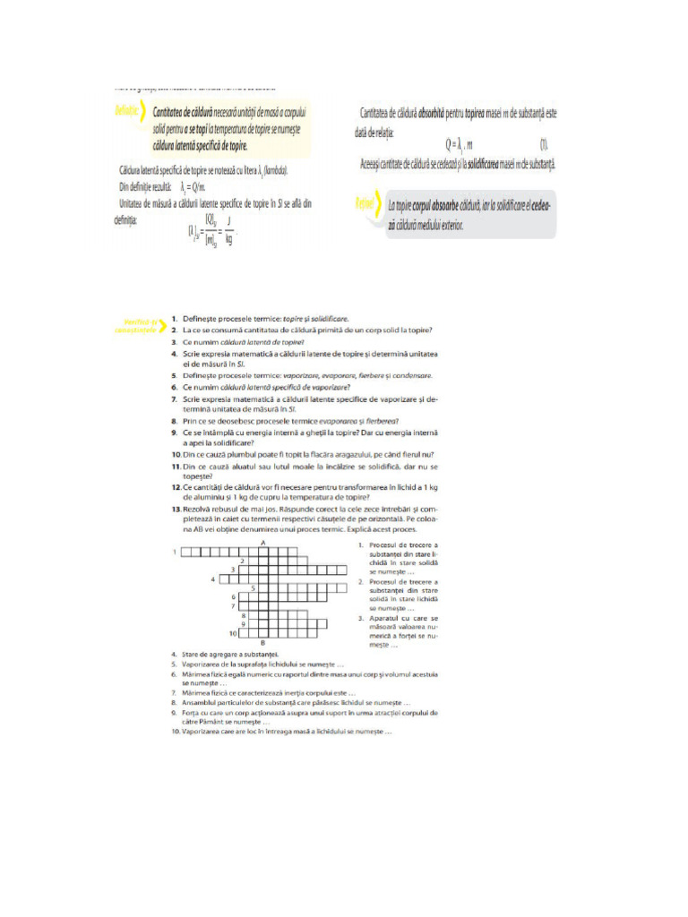 Fenomene Termice | PDF