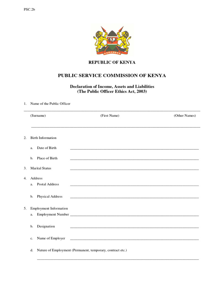 Declaration of Income... Form | PDF | Economies | Financial Services