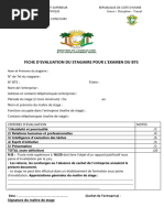 Fiche Cursus Scolaire: Source: Fichier National Des Elèves Du Secondaire (FNE) | PDF