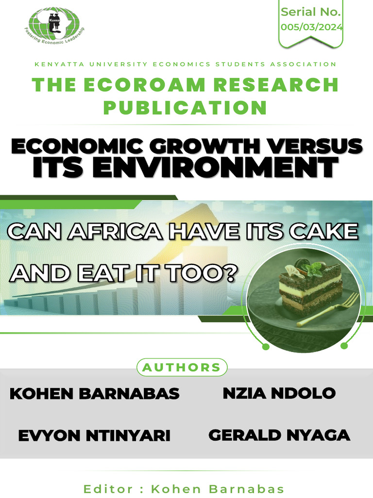 Economic Development vs. The Environment | PDF | Sustainability ...