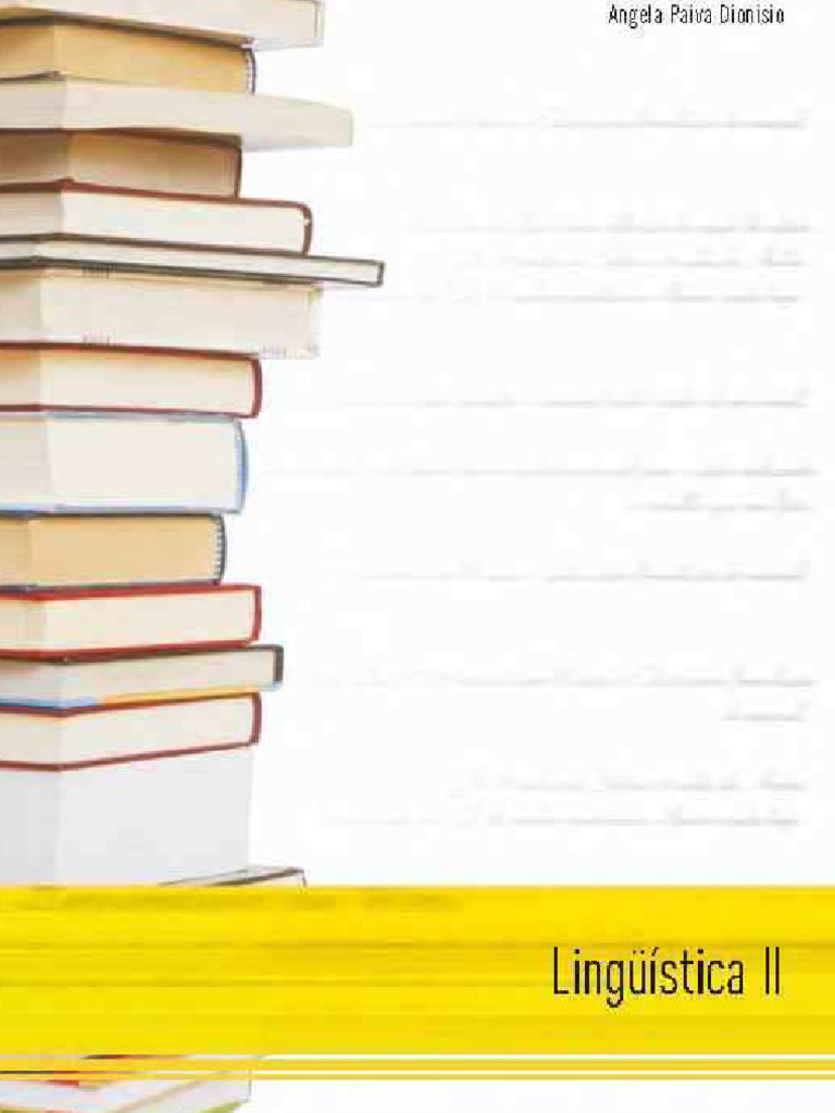Linguistica II Angela Paiva Dionisio PDF | PDF