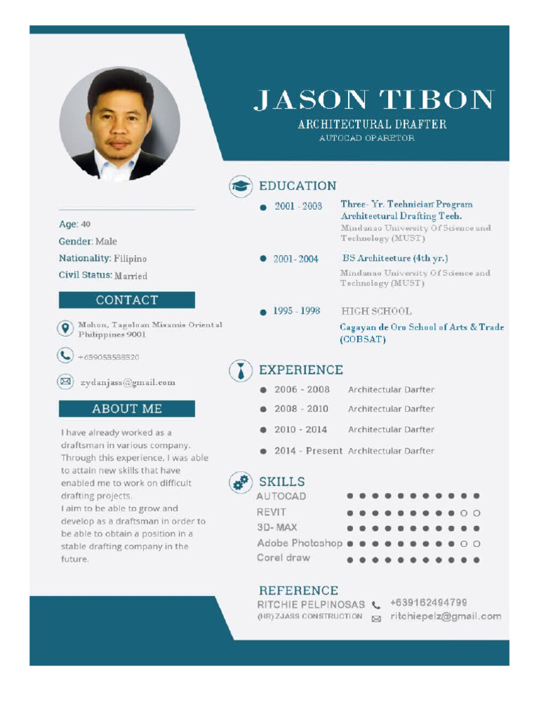 Resume 3 | PDF | Computer Aided Design | Technical Drawing