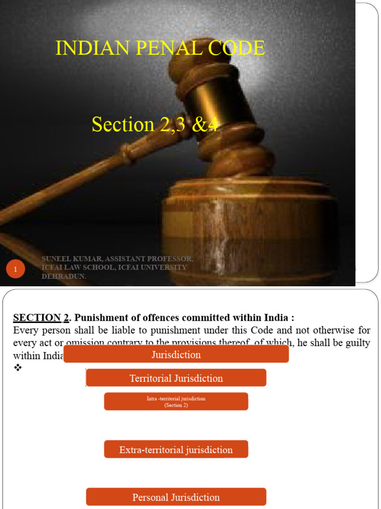 IPC Section 2,3, & 4 | PDF | Justice | Crime & Violence