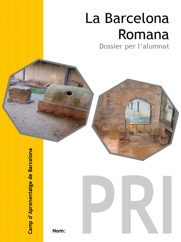 HIS04 Barcino BCN Romana PRI | PDF