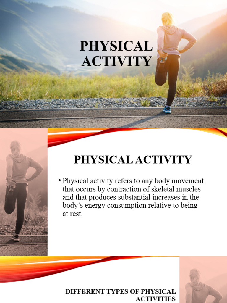 Physical Activity | PDF | Self-Improvement | Wellness