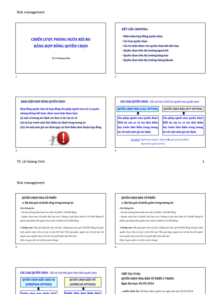 (UEL 2024) FRM - Chapter 3-4-5-6 | PDF