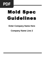 1362-Mould Design Verification Checklist | PDF | Casting (Metalworking ...
