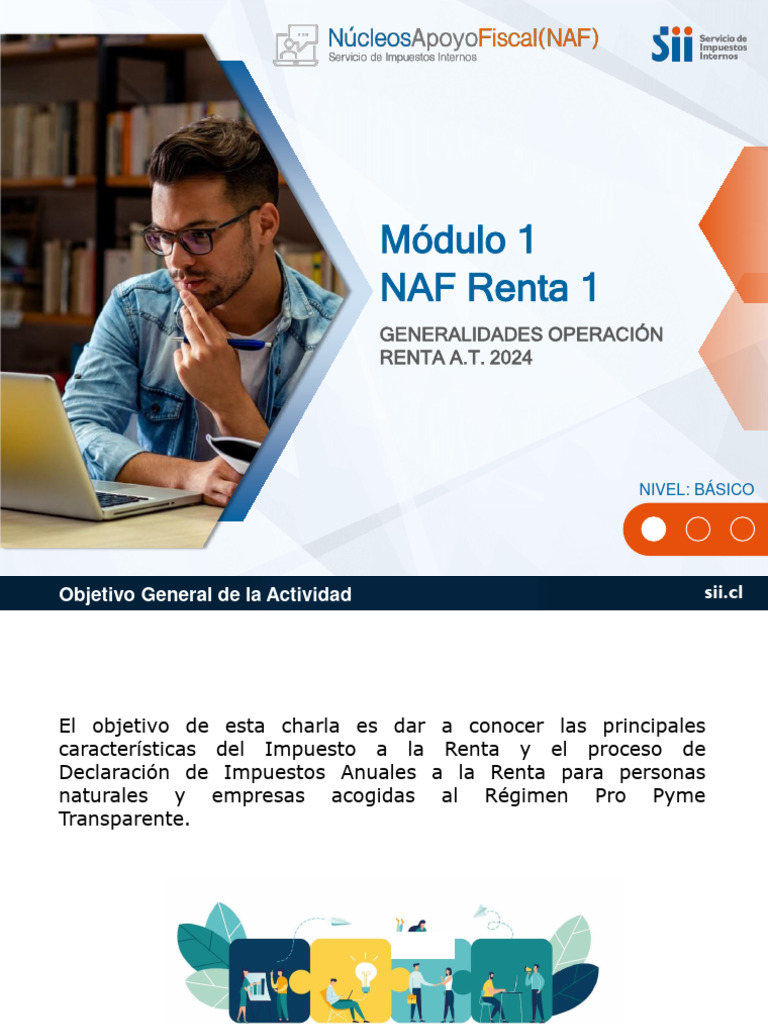 NAF - Módulo I Renta - 2024 | Descargar gratis PDF | Impuestos | Pequeñas y medianas empresas