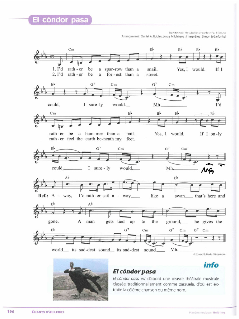 El Condor Pasa | PDF