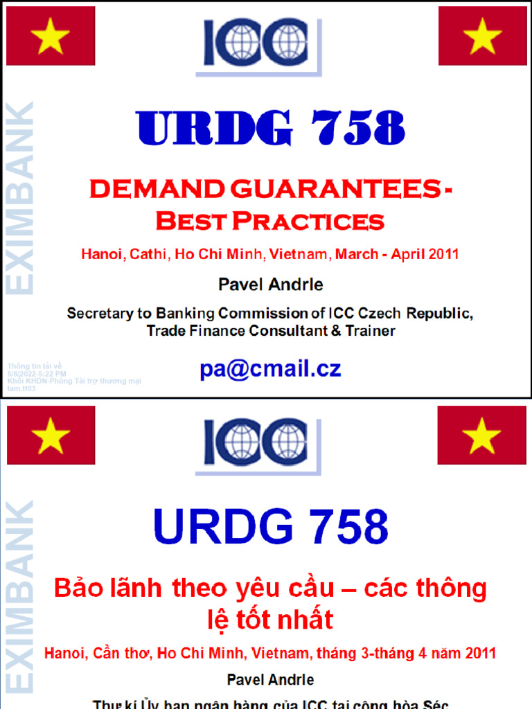 Urdg 758 Overview | PDF