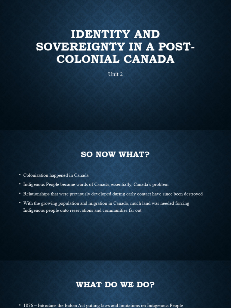 Identity and Sovereignty PowerPoint | PDF | Discrimination & Race ...
