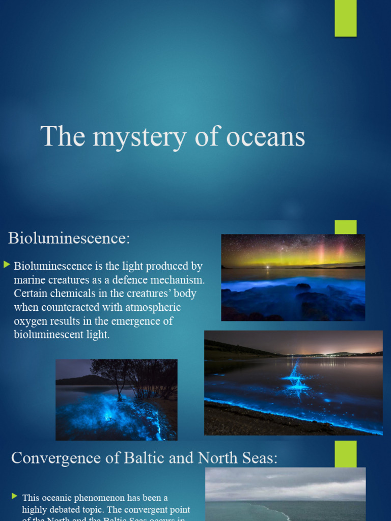 Ocean Mysteries and Phenomena Explained | PDF