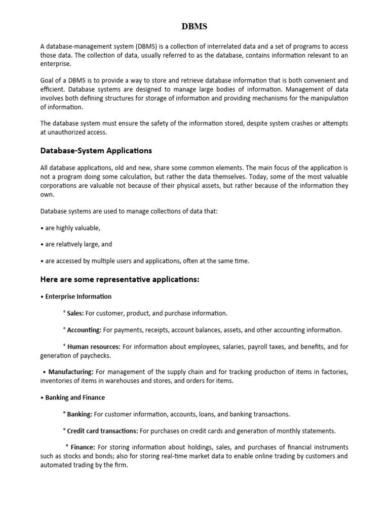 Unit1 | PDF | Databases | Relational Database