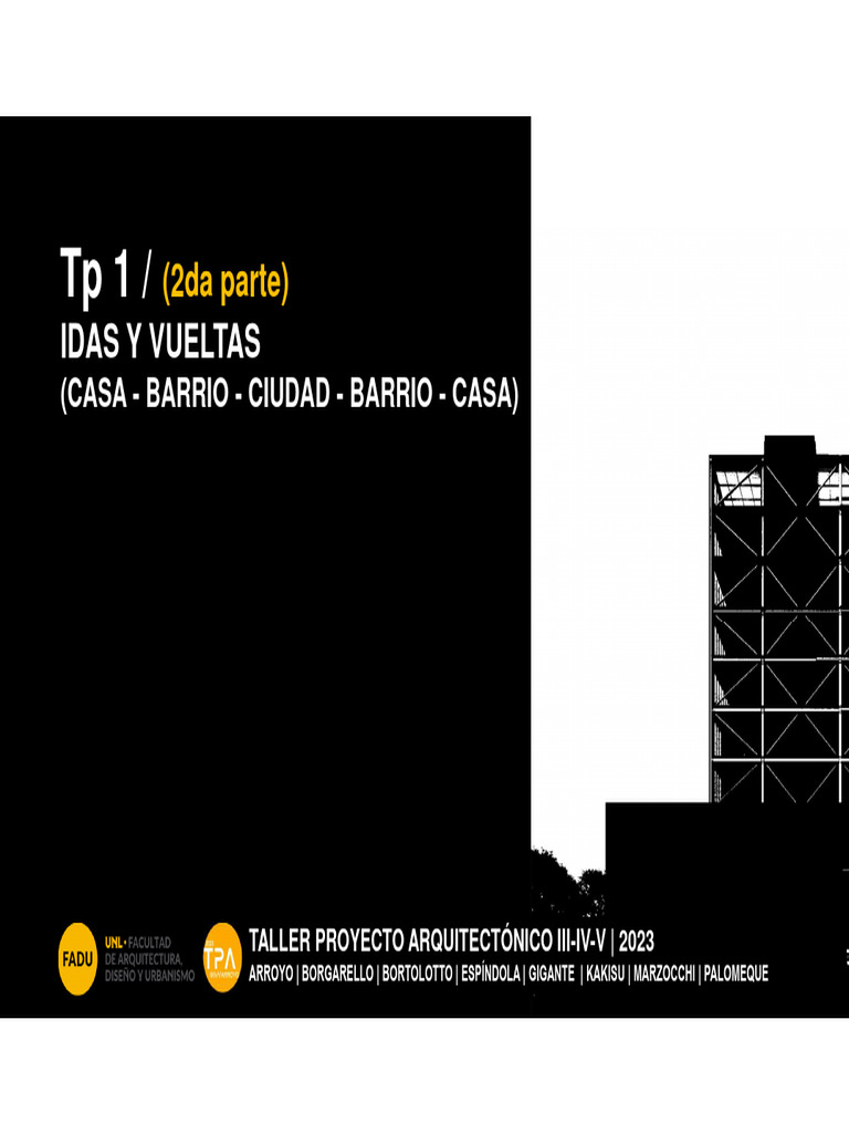 04 TPA III IV V 2023 Lanzamiento TP 1 2da Parte | PDF | Arte | Negocios