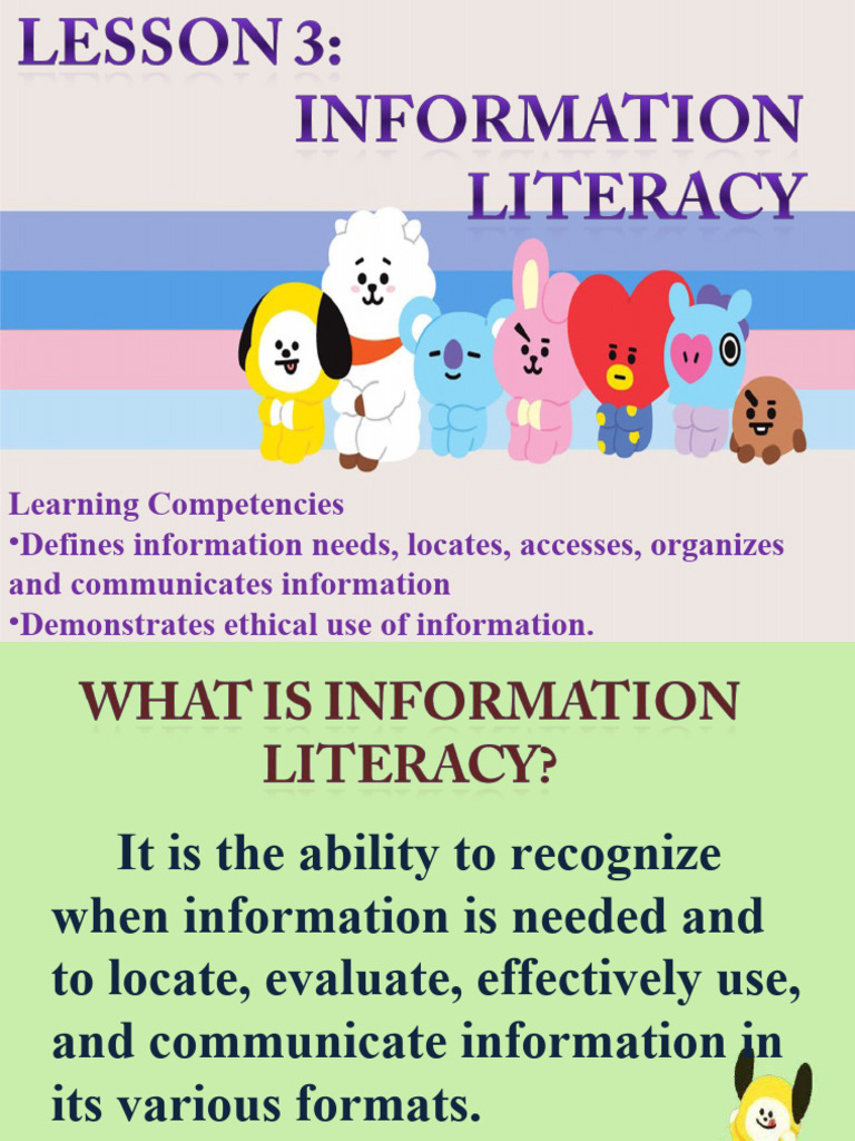 Mil Lesson 3 Pdf Primary Sources Information
