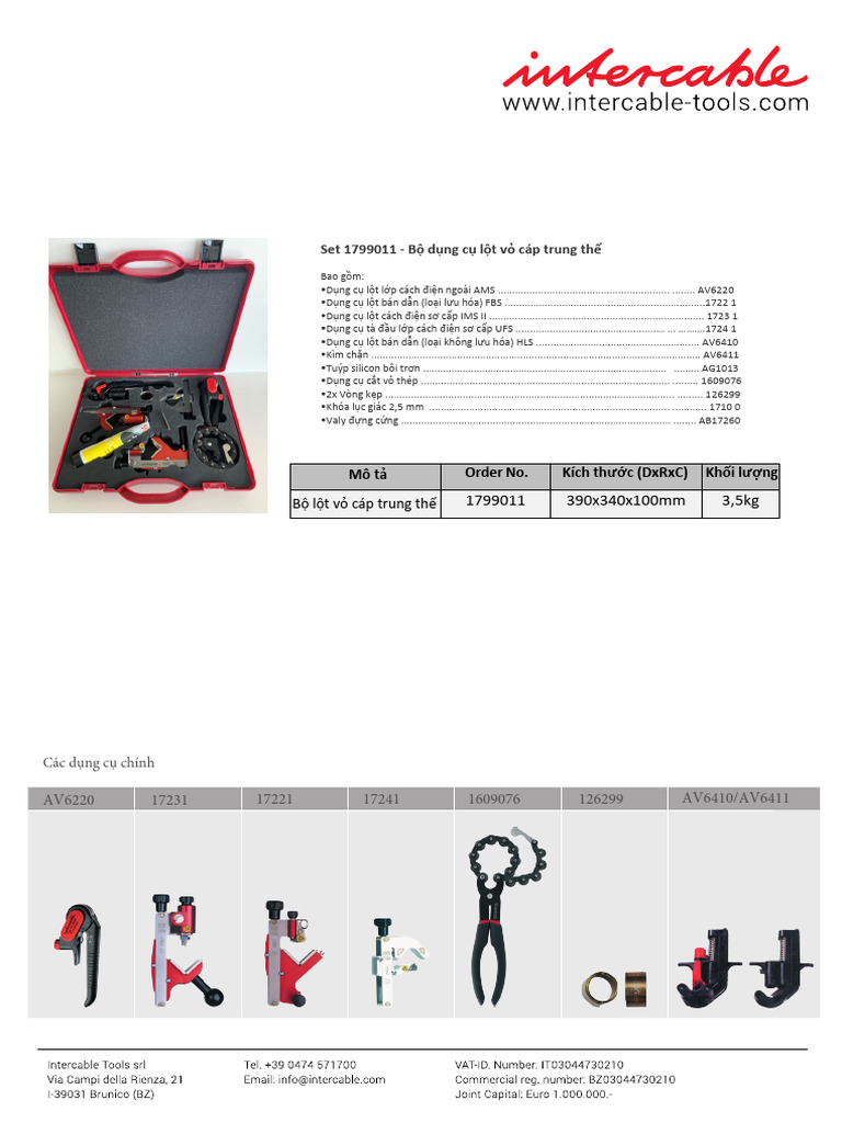 Bo Dung Cu Lot Vo Cap Trung The Intercable | PDF