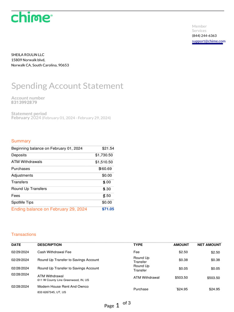Chama Bank-Statement-Bank - .Docx - pdf-1.pdf-1 | PDF | Savings Account ...