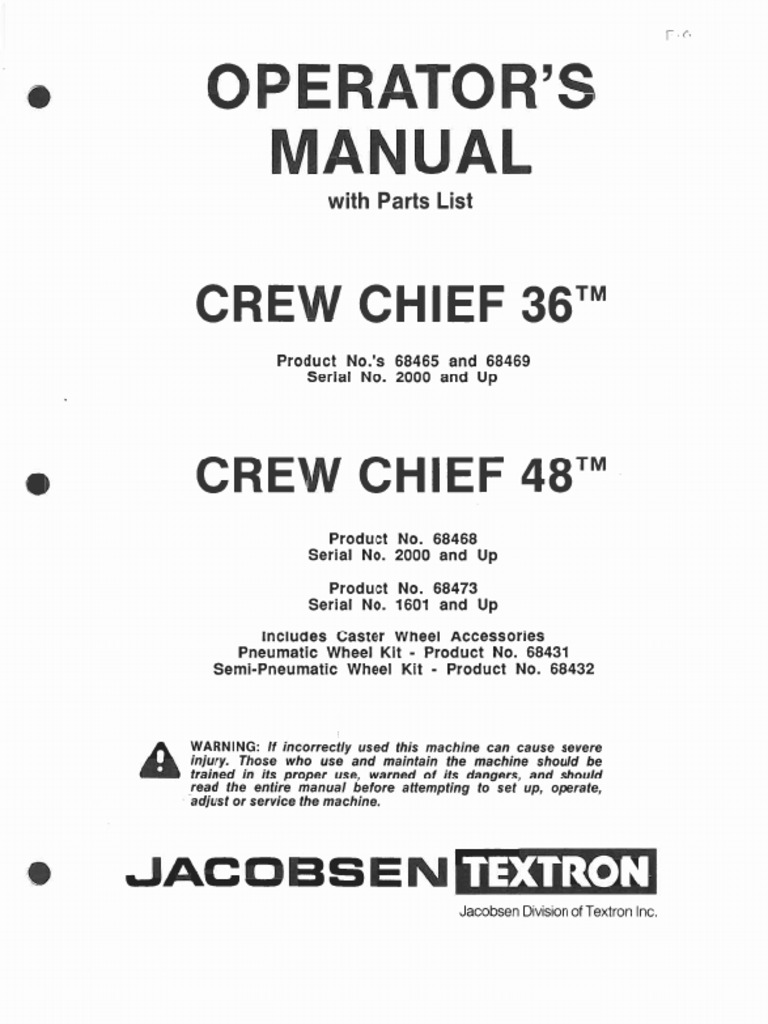 Crew Chief 36-48 V2 | PDF