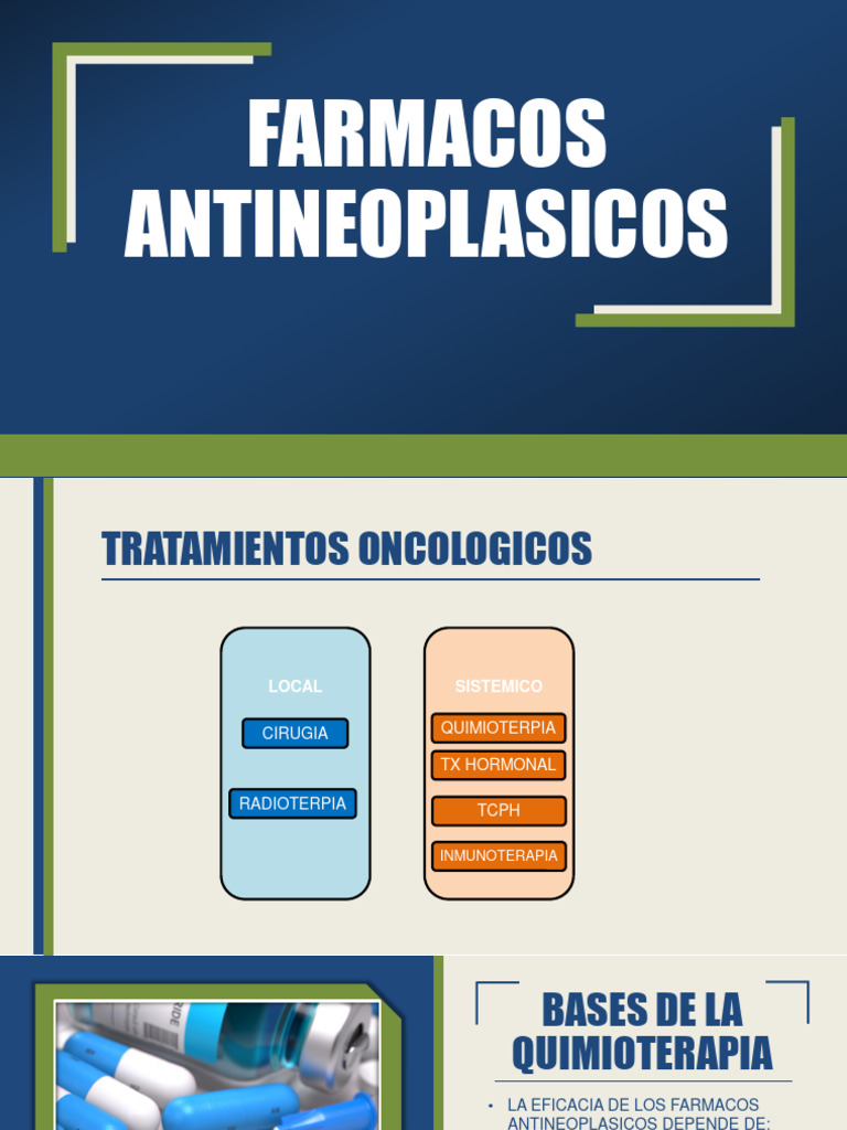 Farmacos Antineoplasicos | Descargar gratis PDF | Quimioterapia | Medicina