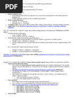 Bar Diameters Sheet | PDF