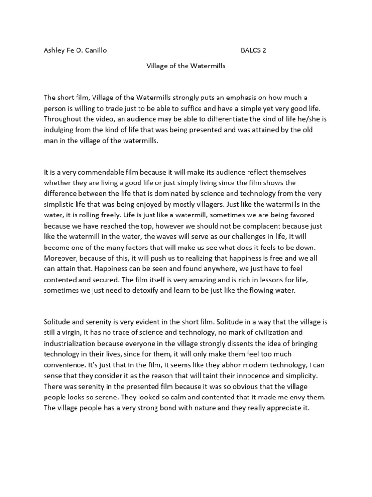 STS Reflection Paper | PDF | Art