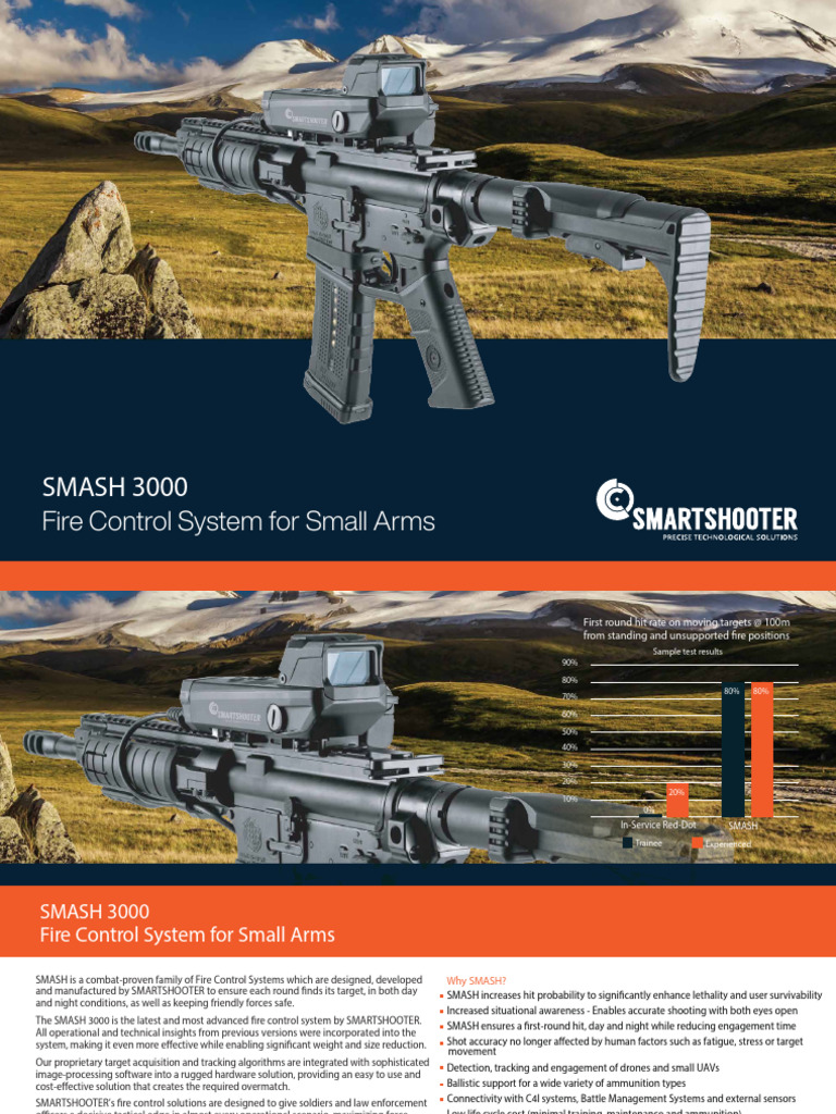 SMASH-3000 | PDF | Unmanned Aerial Vehicle | Fire Control System