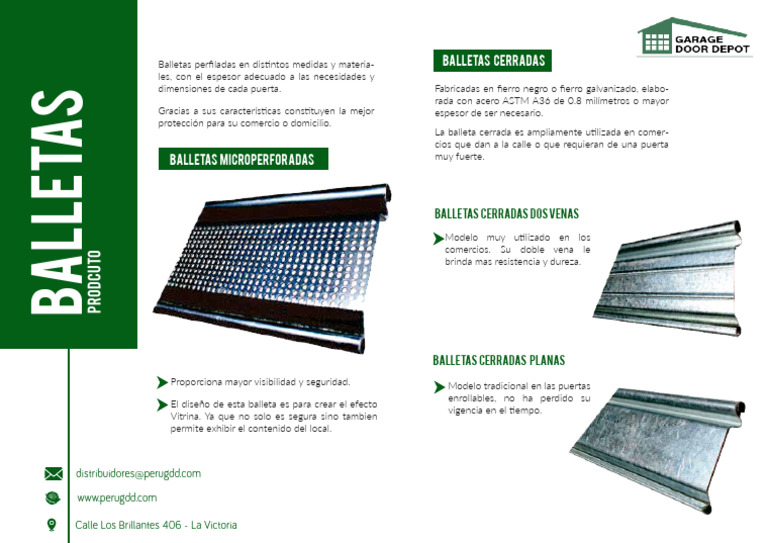 Ficha Técnica Balletas | PDF