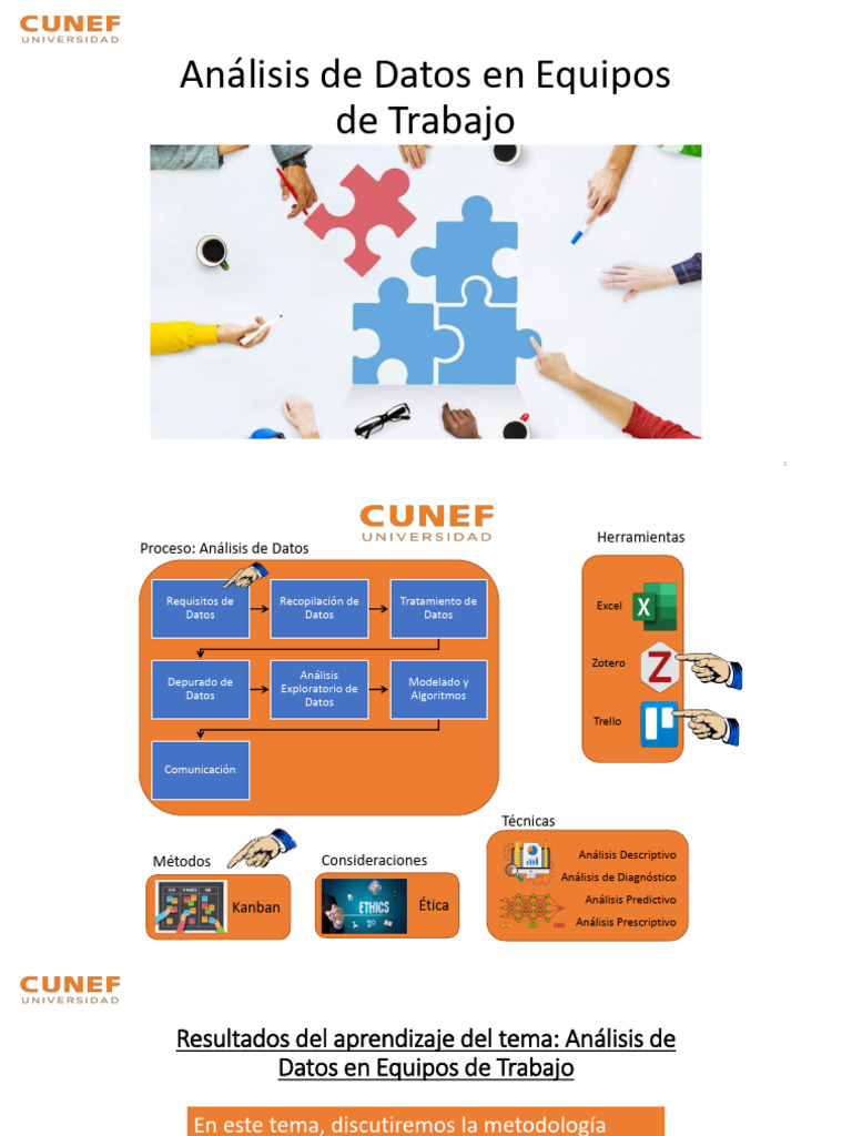 2.1 Equipos de Trabajo para Análisis de Datos | PDF | Scrum (desarrollo ...