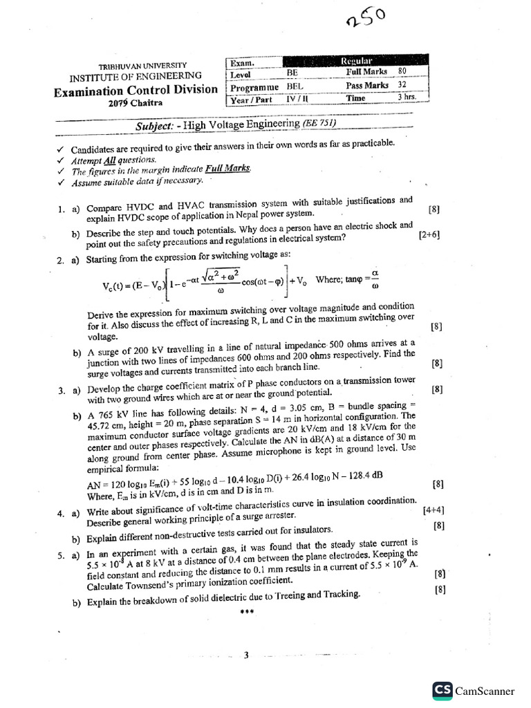 High Voltage Engineering | PDF | Technology & Engineering