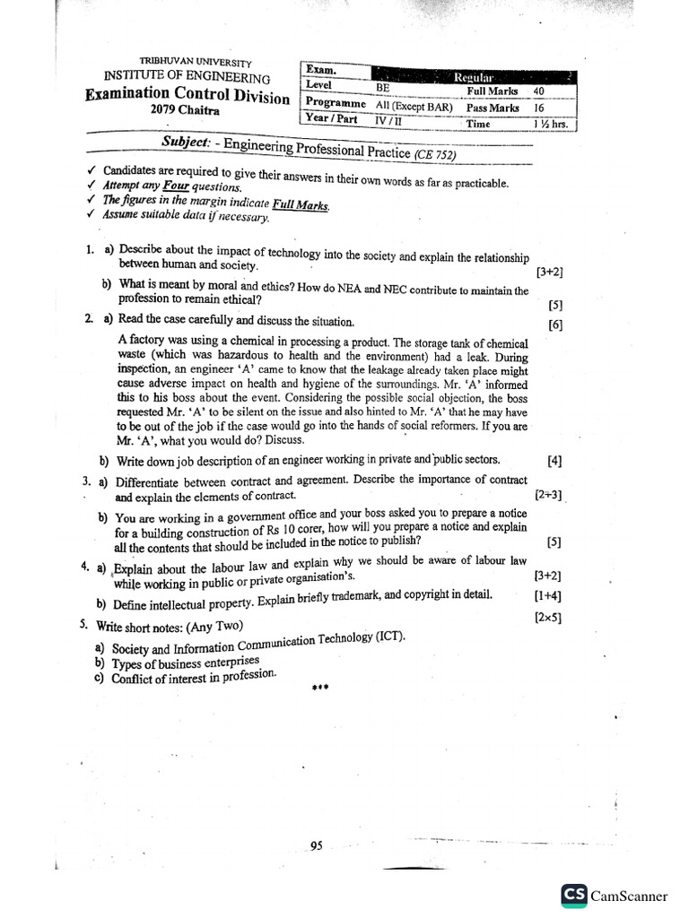 Engineering Professional Practice | PDF